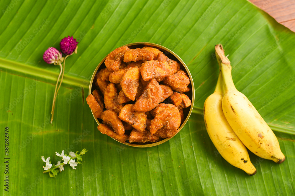 Kerala banana chips for Onam festival popular deep fried snack ...