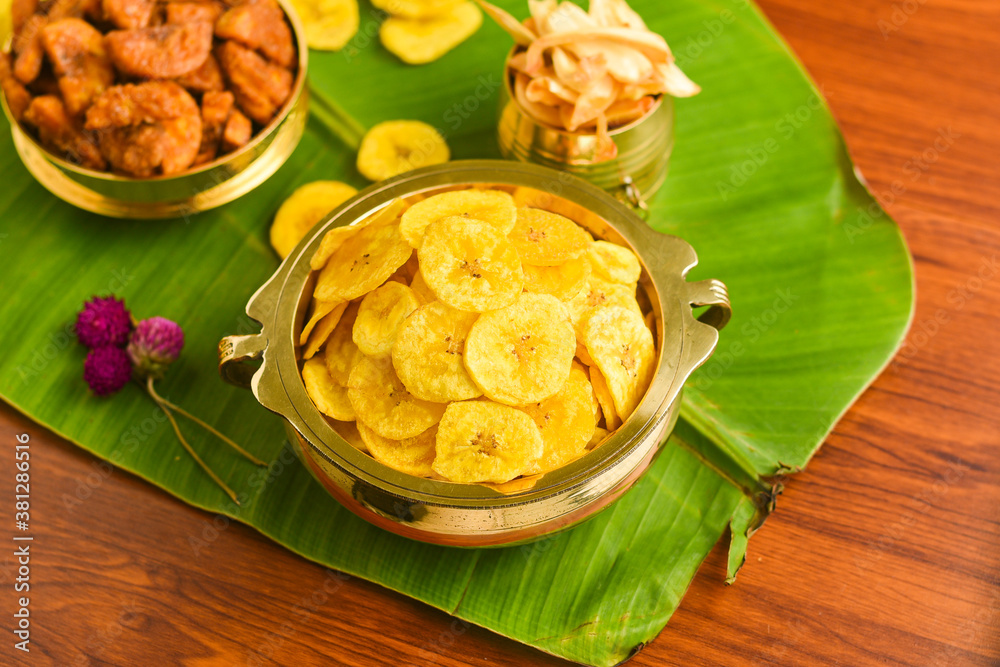 Kerala banana chips for Onam festival popular deep fried snack ...