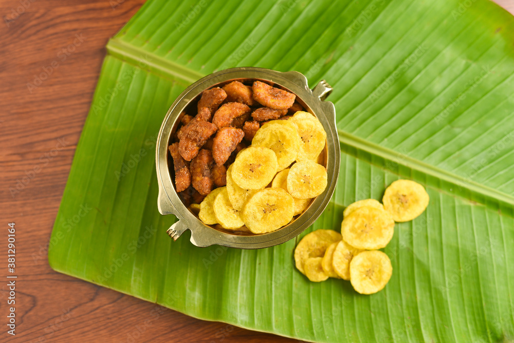 Kerala banana chips for Onam festival popular deep fried snack ...