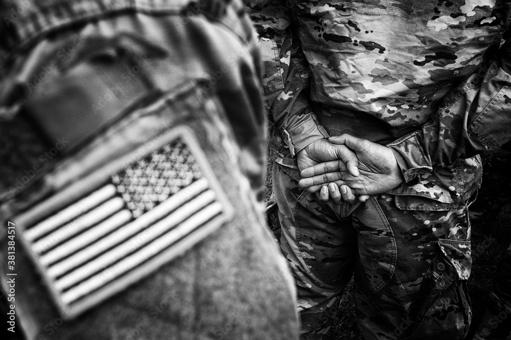 Veterans Day. US soldier. US Army. The United States Armed Forces ...