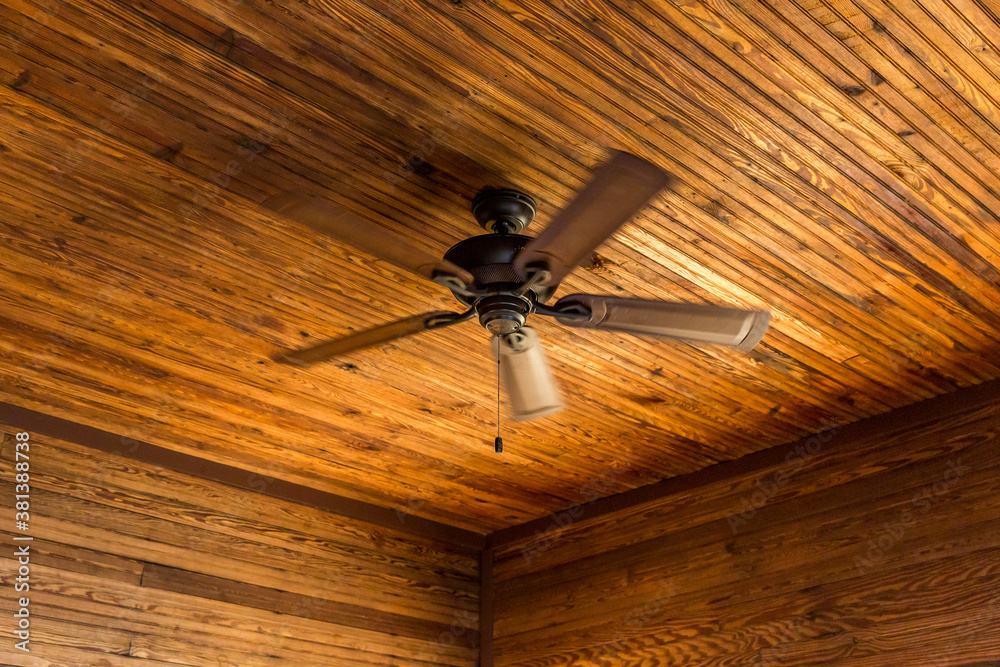 Rustic Log Cabin Ceiling Fans | Shelly Lighting