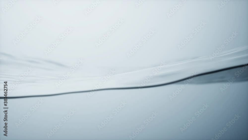 Beautiful water surface. Light blue color. Abstract background with ...