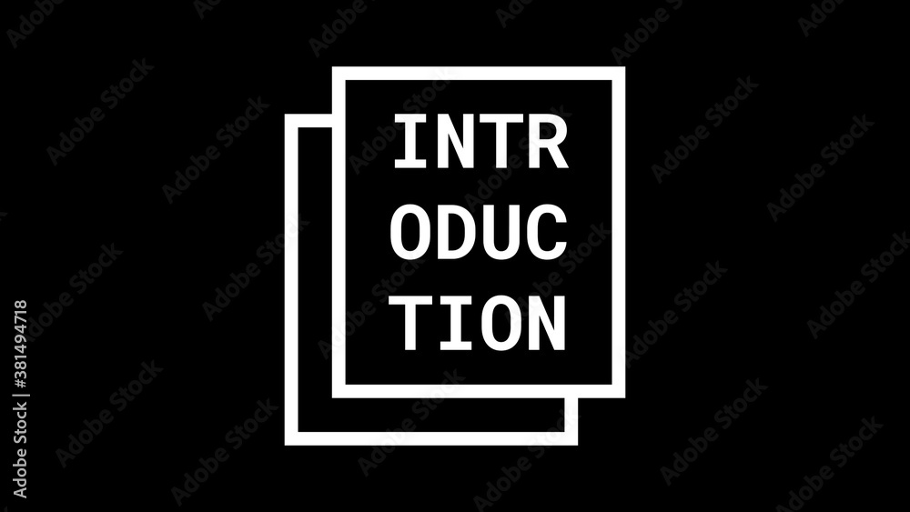 Modern Stacked Box Title Stock Template | Adobe Stock