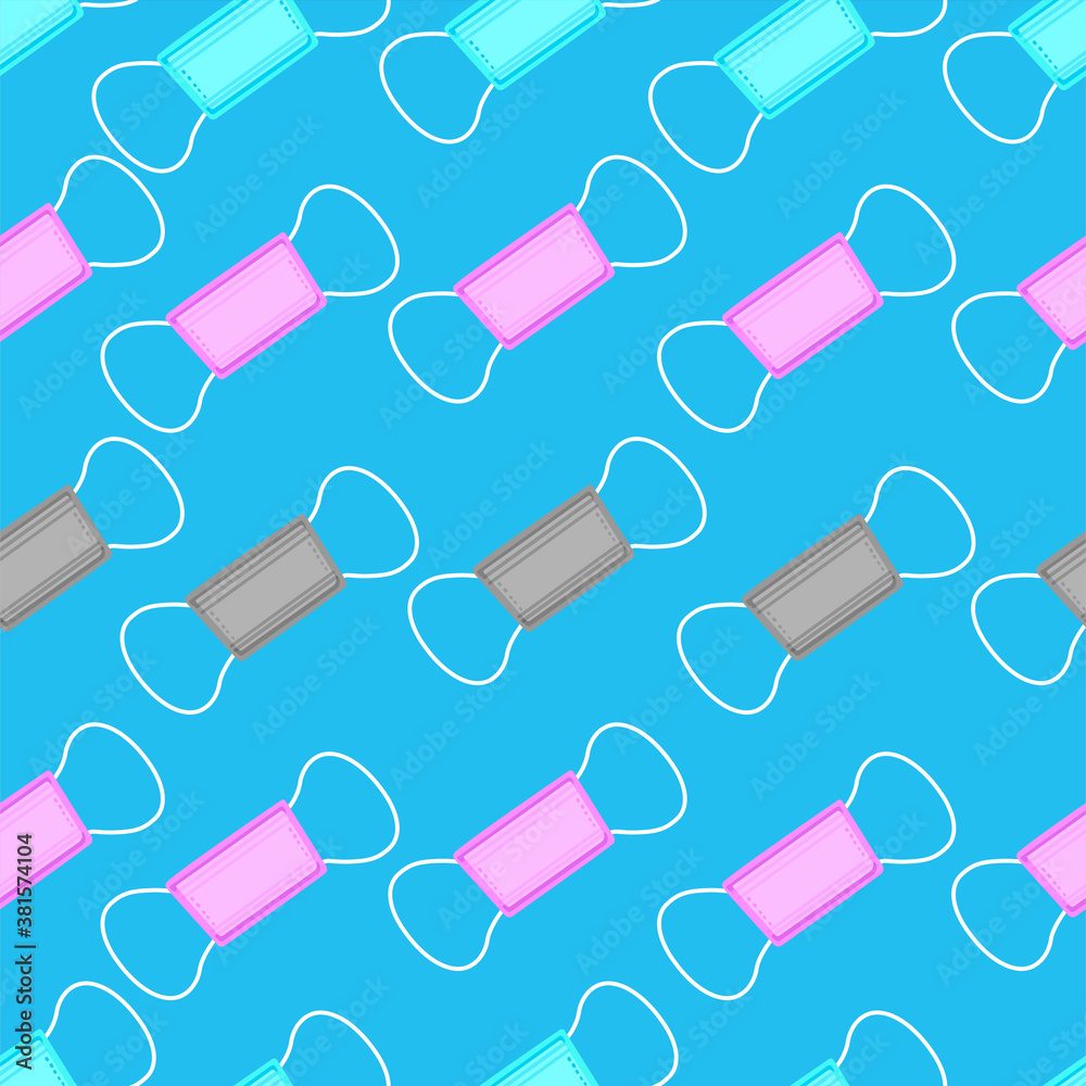 Safety breathing masks. Industrial safety N95 mask, dust protection and ...