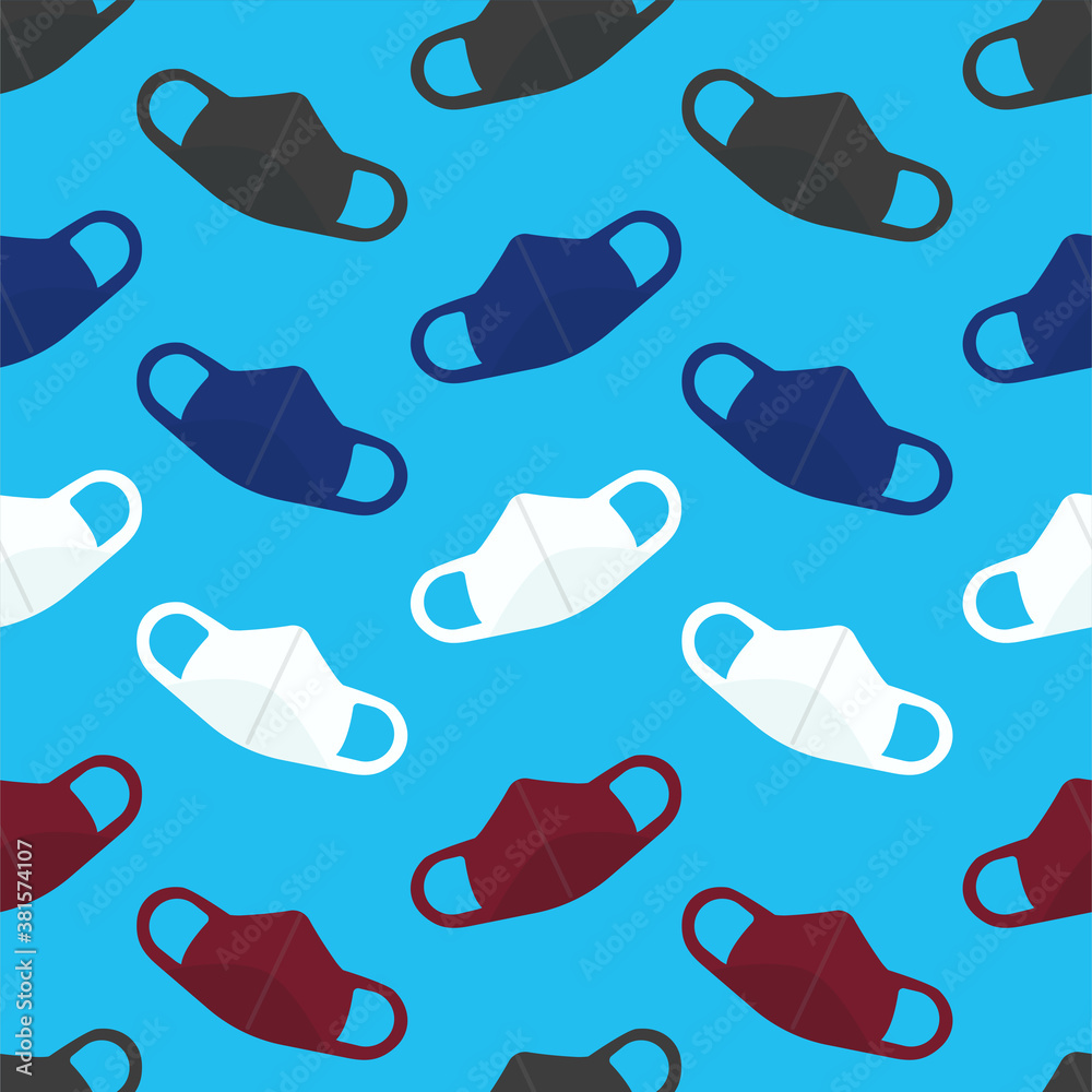 plain scuba mask template design. Safety breathing masks. Industrial ...