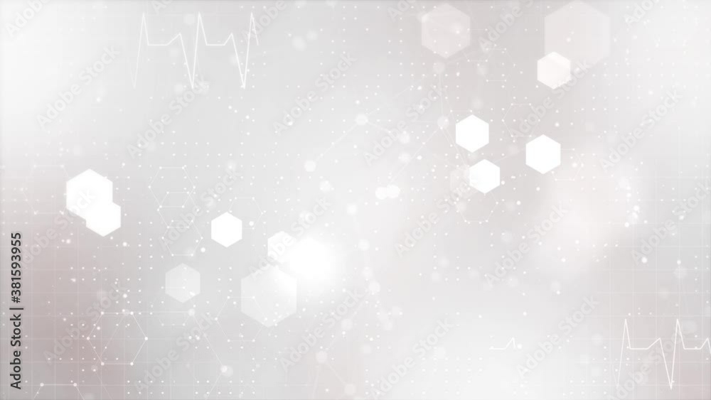 molecular structure medical Loop background health care technology ...