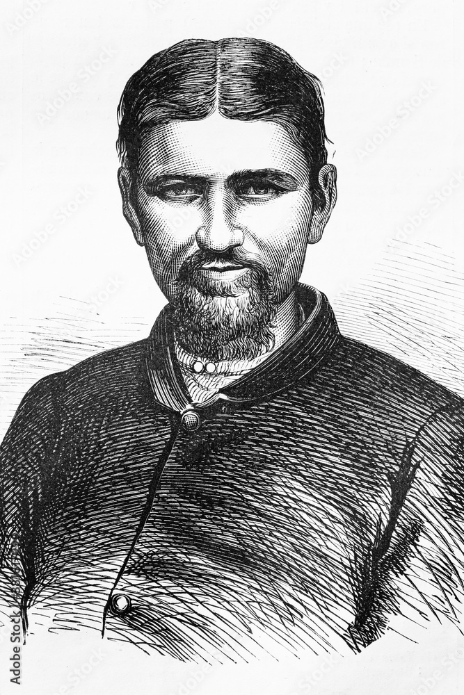 Sergeant Boston Corbett. Union army soldier who shot and killed ...