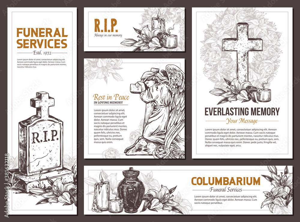 Funeral Bulletin Clip Art