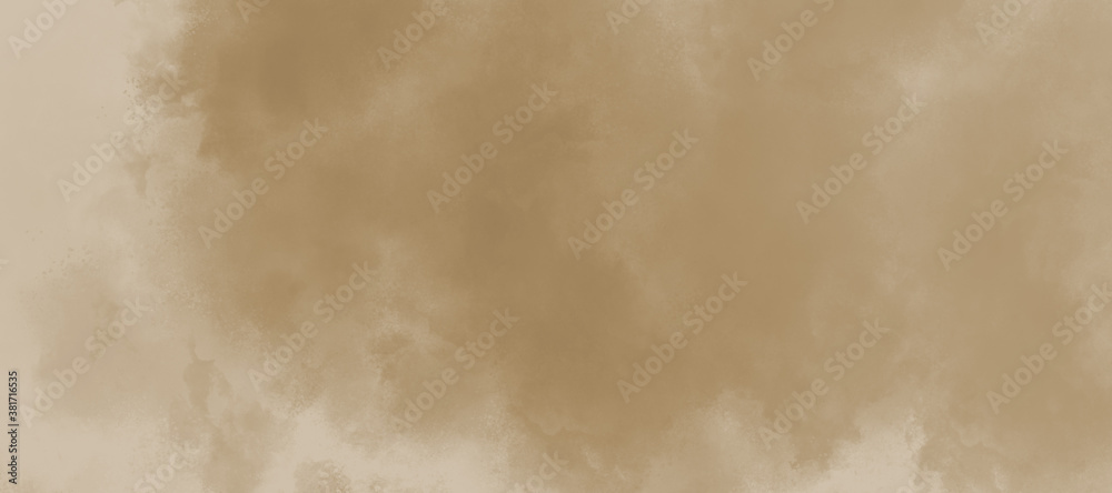 abstract brown dust clouds Stock Illustration | Adobe Stock