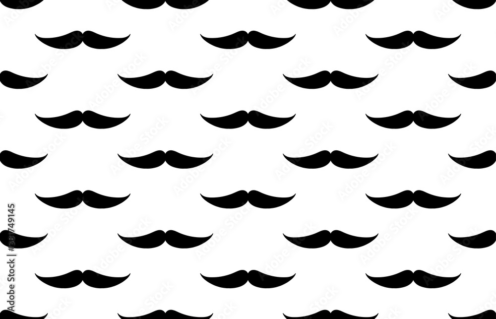 Black Mustache Wallpaper