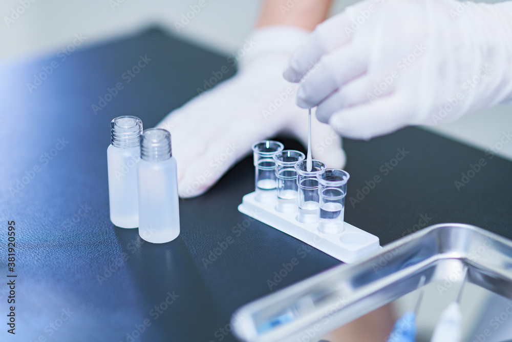 vaccine development in medical laboratory Stock Photo | Adobe Stock
