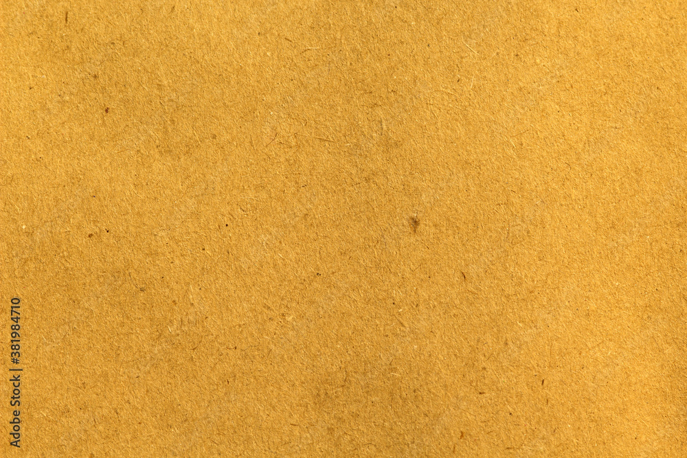 Old yellow eco recycled kraft paper texture cardboard background Stock ...