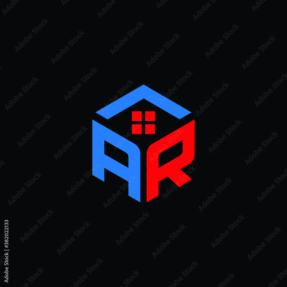 AR Letter Modern and Unique Event Management Logo and Icon Design ...