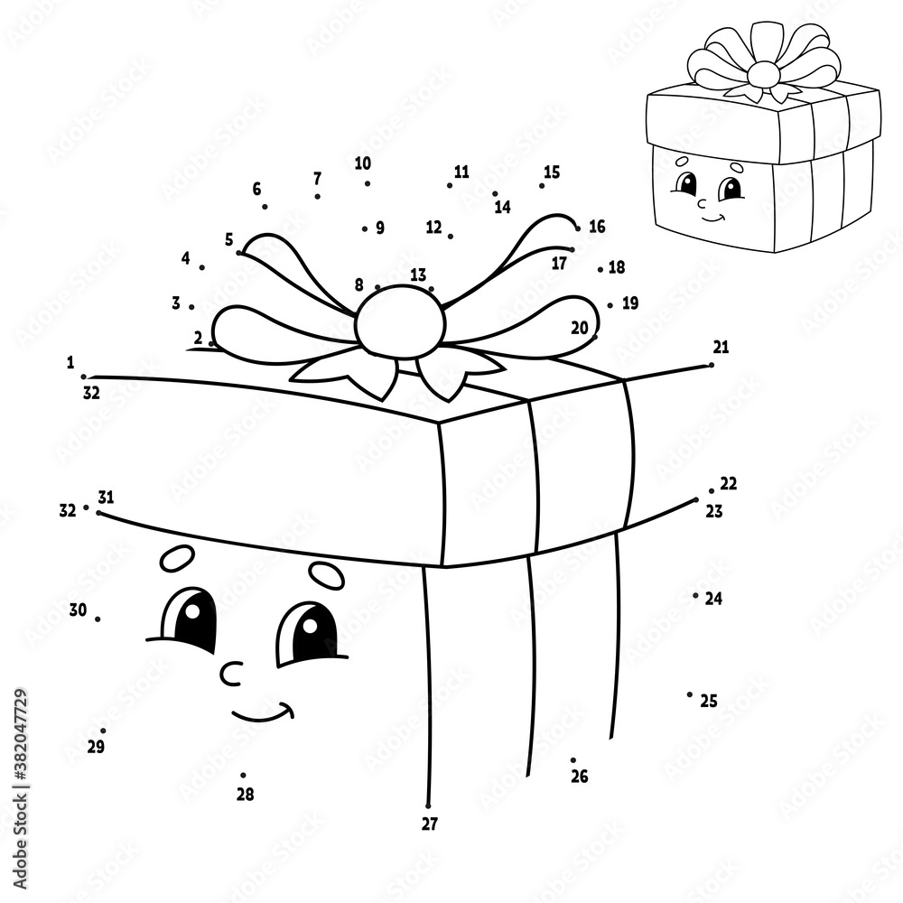 Dot to dot. Draw a line. Handwriting practice. Learning numbers for ...