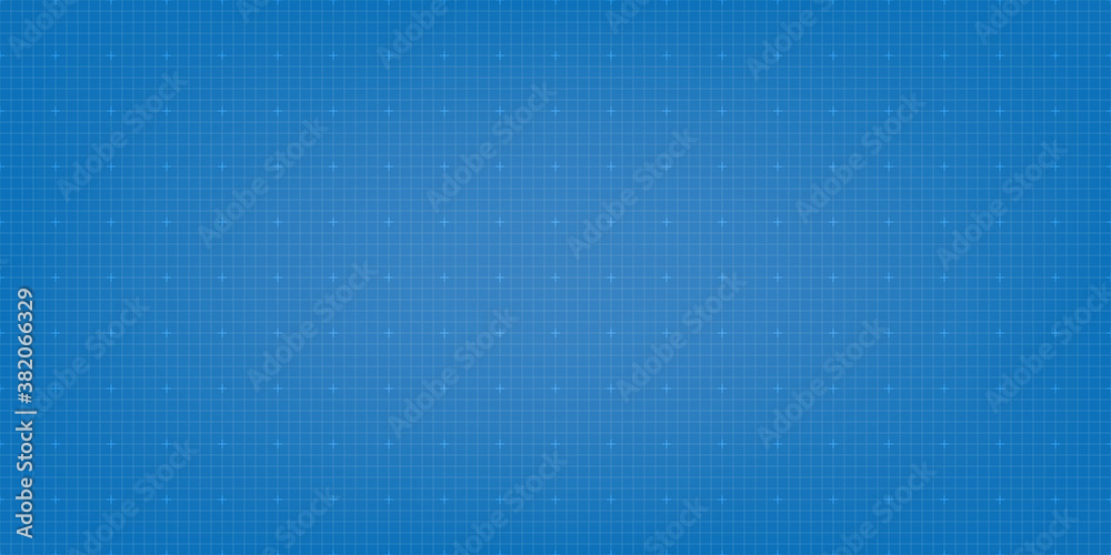 Blueprint digital paper background. Grid vector background Stock Vector ...