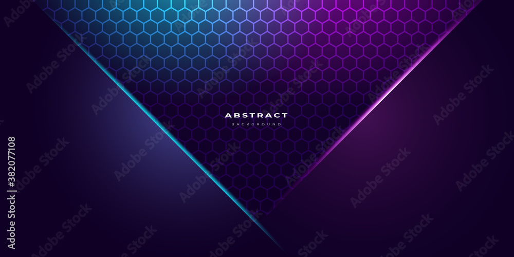 abstract neon dark gaming background Stock Vector | Adobe Stock