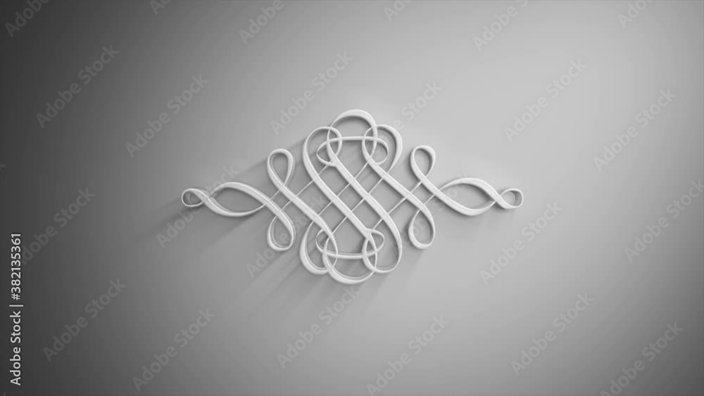 White Soft Banner Background Reveal Animation/ 4k animation of an ...