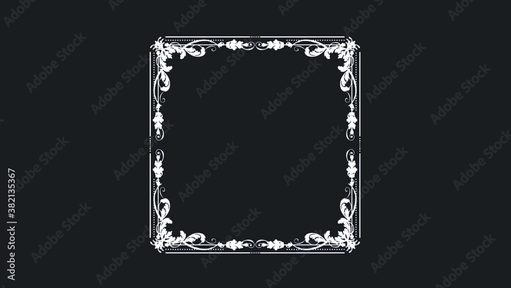 White Soft Banner Background Reveal Animation/ 4k animation of an ...