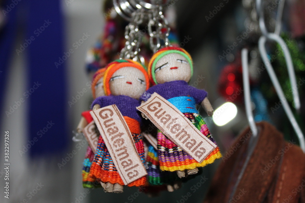 Foto de Llaveros Típicos de Guatemala do Stock | Adobe Stock