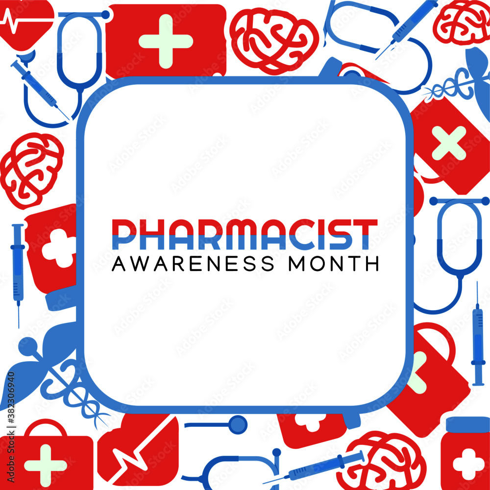 vector graphic of pharmacist awareness month good for pharmacist ...