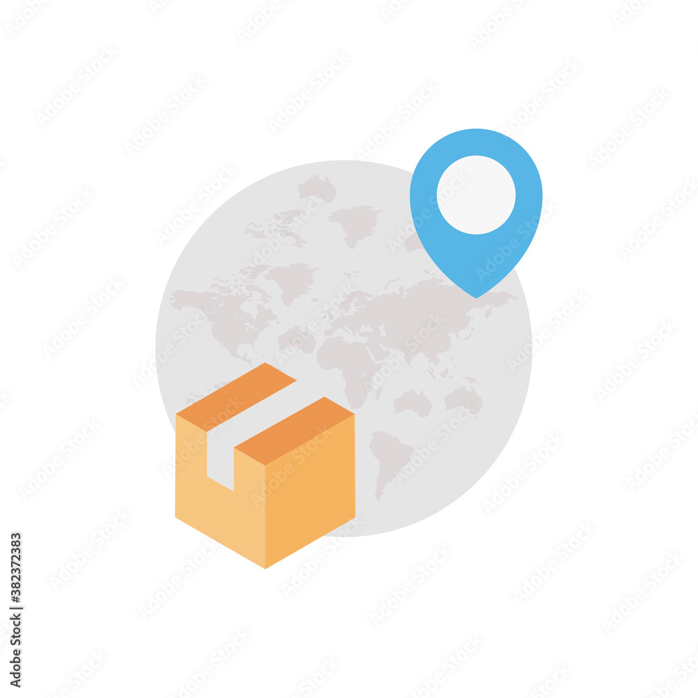 parcel Stock Vector | Adobe Stock