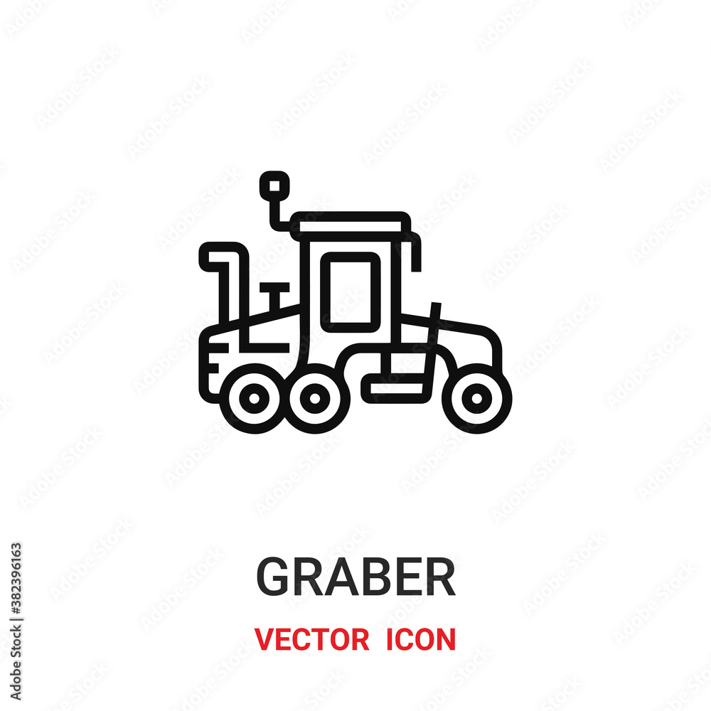 grabber icon vector symbol. grabe symbol icon vector for your design ...