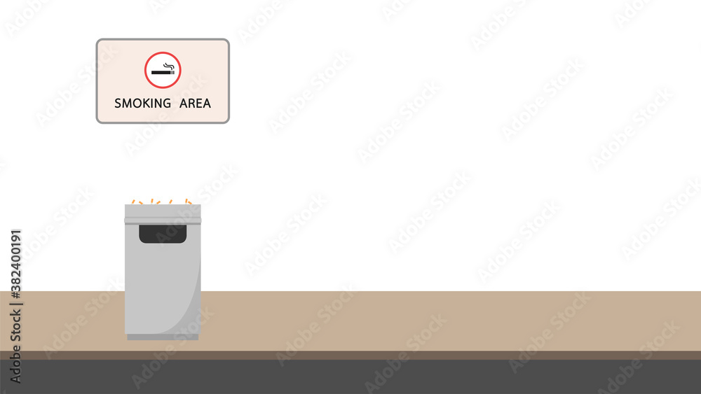 Smoking area. smoking area wallpaper. smoking area illustration ...
