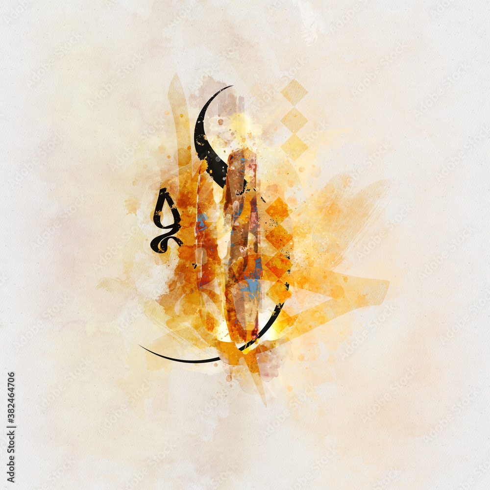 abstract, arabic abstract, arabic calligraphy, digital art, arabic arts ...