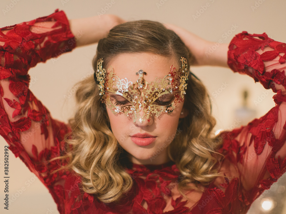 Masquerade Dance Stock Photo | Adobe Stock