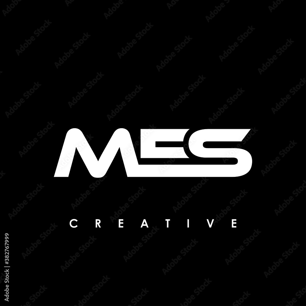 MES Letter Initial Logo Design Template Vector Illustration Stock ...