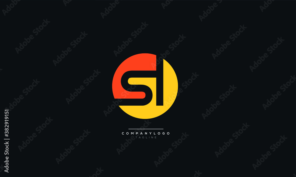 SL Letter Business Logo Design Alphabet Icon Vector Monogram Stock ...