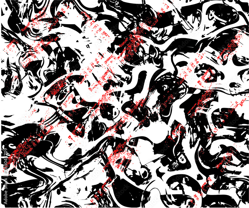 geometric pattern brush effect background abstract Stock Vector | Adobe ...