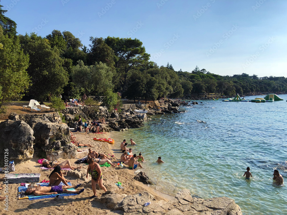 Golden Cape Forest Park Zlatni rt, Rovinj (Rovigno) - Istria, Croatia ...