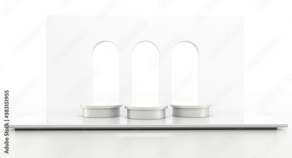 Mockup of an architectural show display; original design and 3d ...