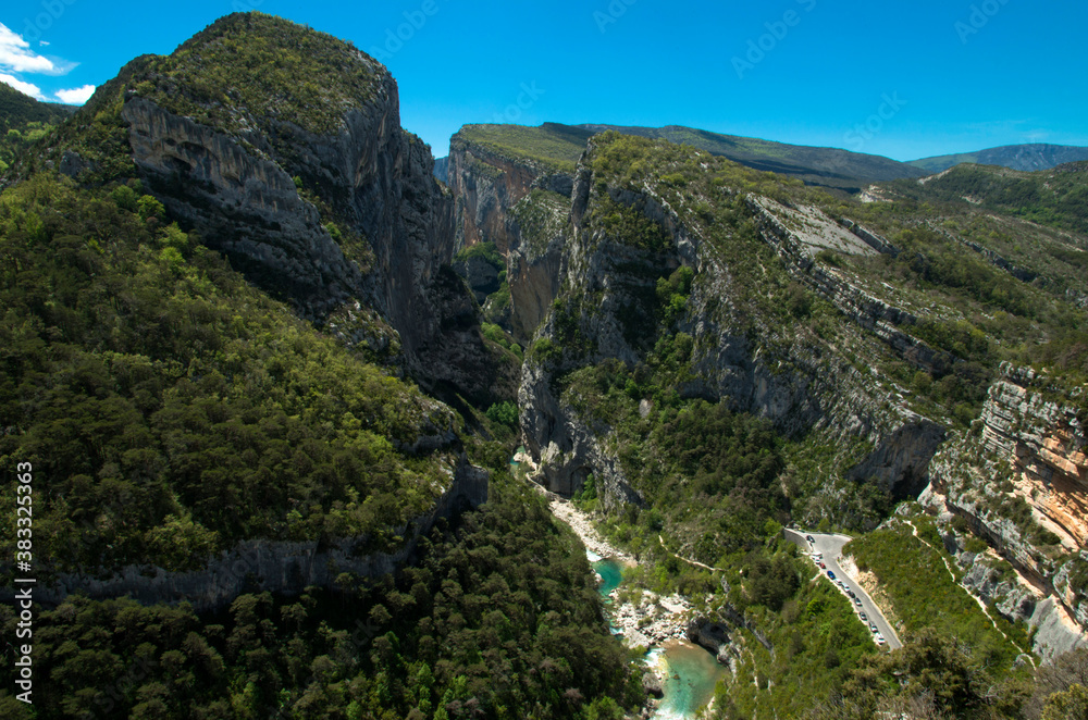 Gorges du Verdon à Rougon, France Stock Photo | Adobe Stock