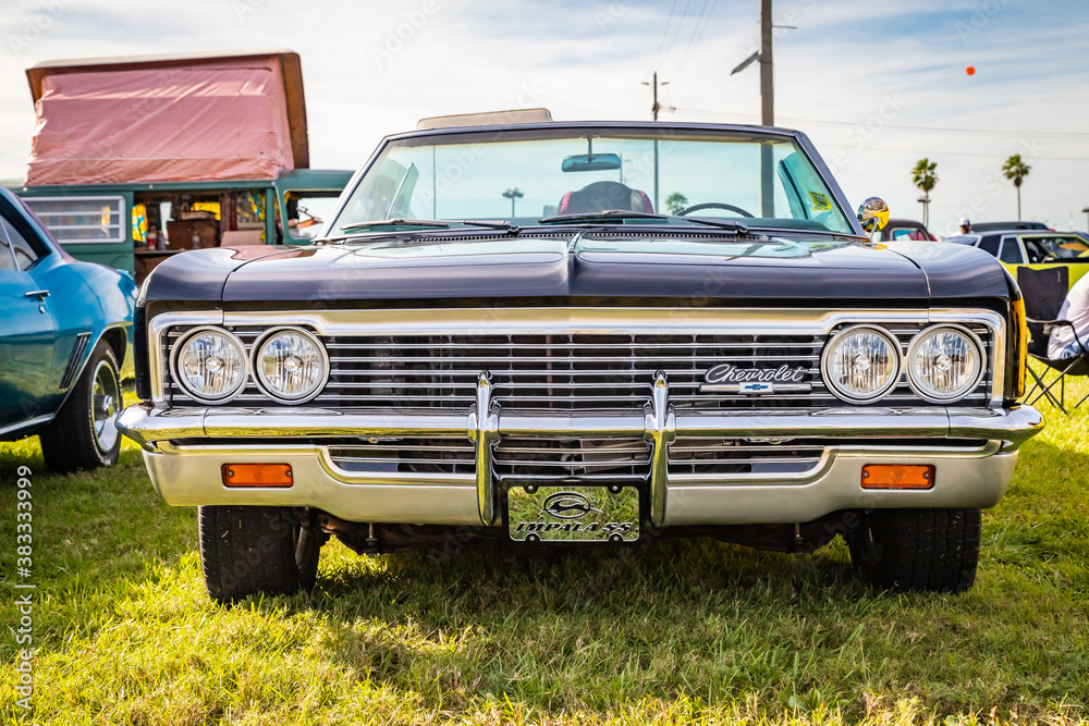 Restored 1966 Chevrolet Impala SS 2 door Convertible Stock Photo ...
