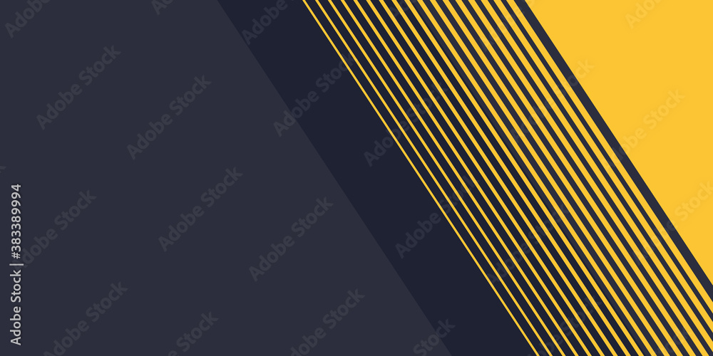 Abstract yellow black presentation background illustration Stock Vector ...