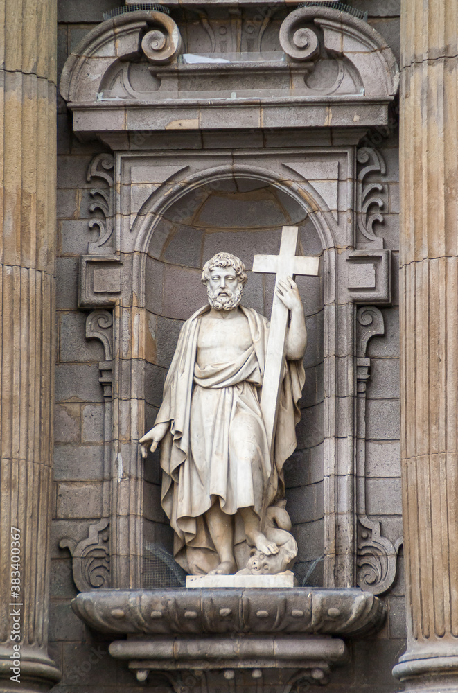 Lima, Peru - December 4, 2008: Basilica Cathedral of St. John the ...