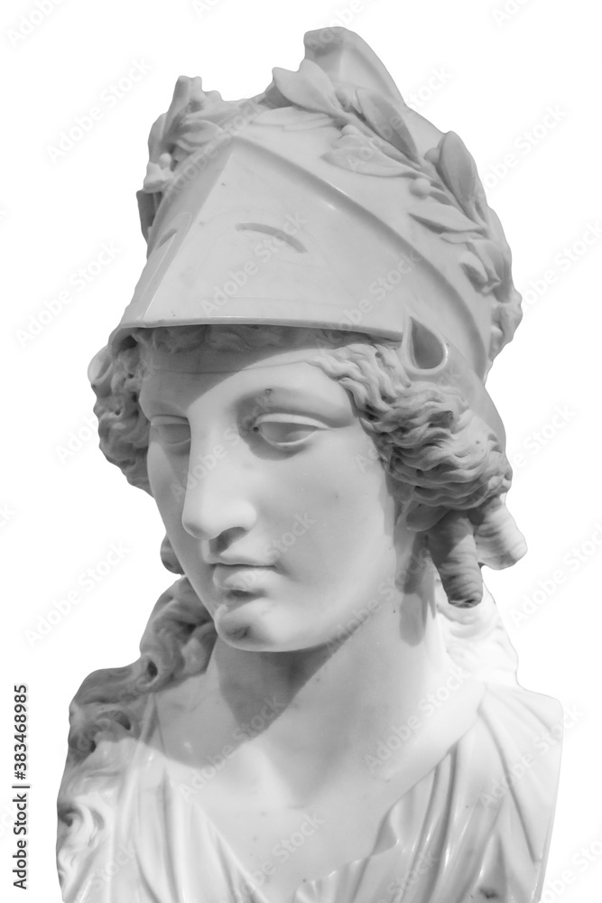 Athena Statue Face