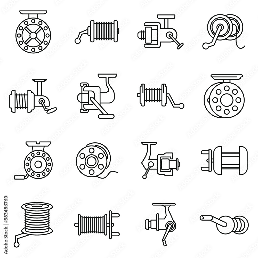 Fishing Reel Vector