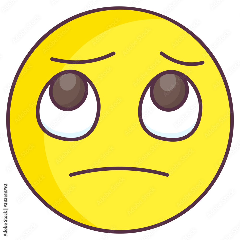 Doubtful Smiley Face