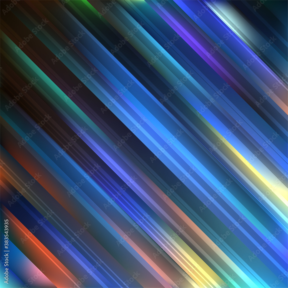 Abstract Blue Straight Lines Background. Vector Illustrartion Stock ...