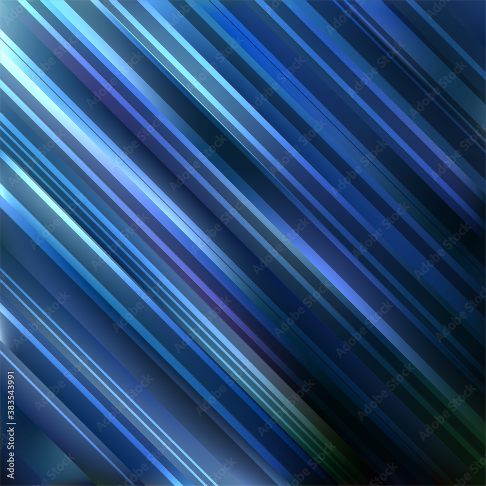 Abstract Blue Straight Lines Background. Vector Illustrartion Stock ...