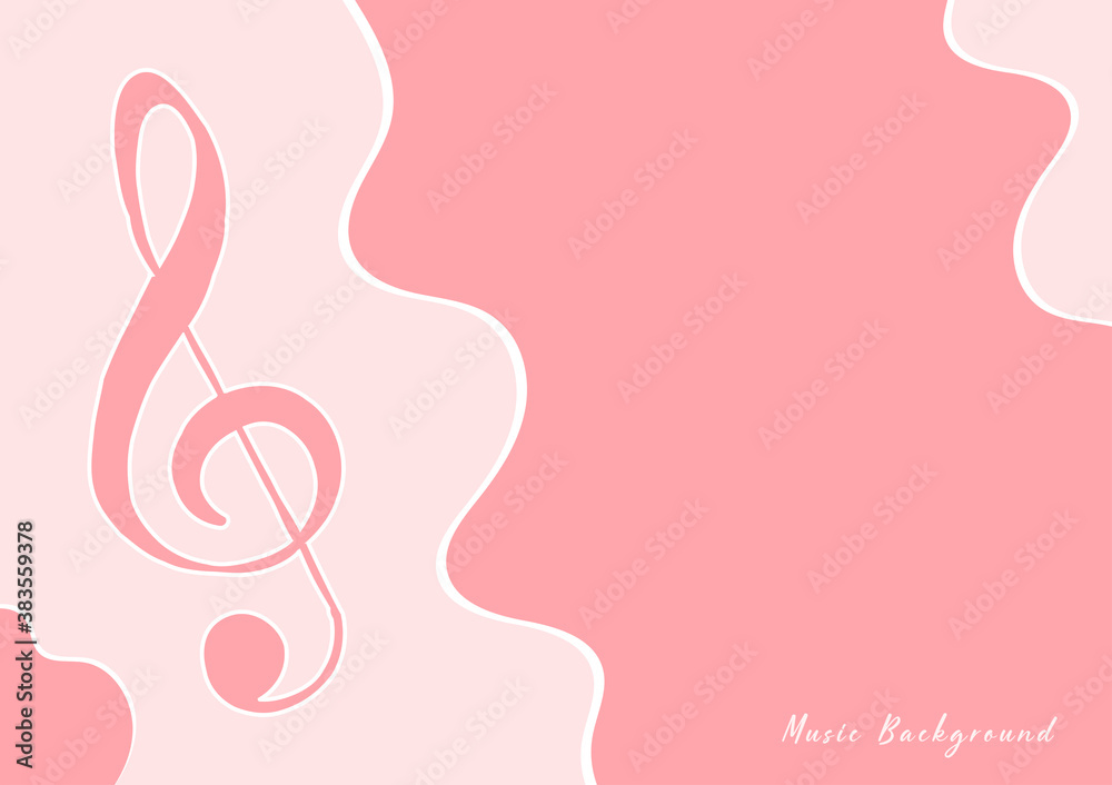 Music background for design, Vector and illustration,Template Design ...