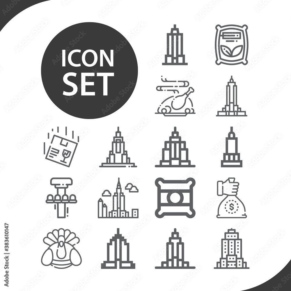 Simple set of constantinople related lineal icons. Stock Vector | Adobe ...
