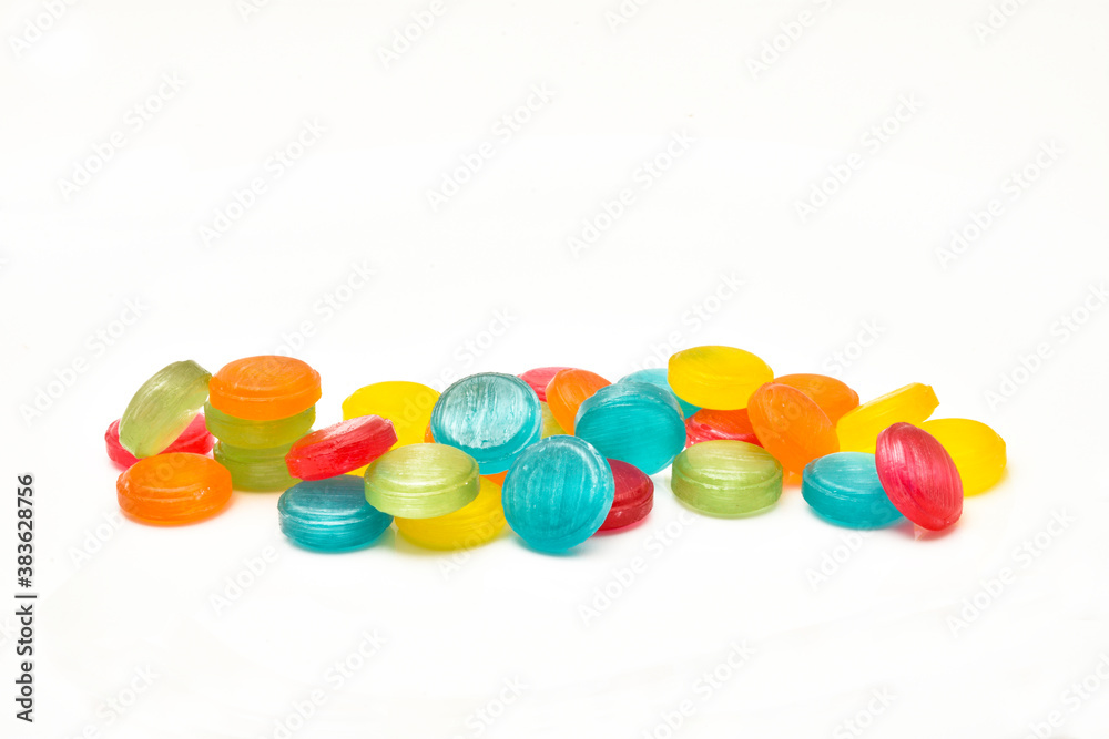 Medical blue lozenges for relief cough, sore throat and throat ...