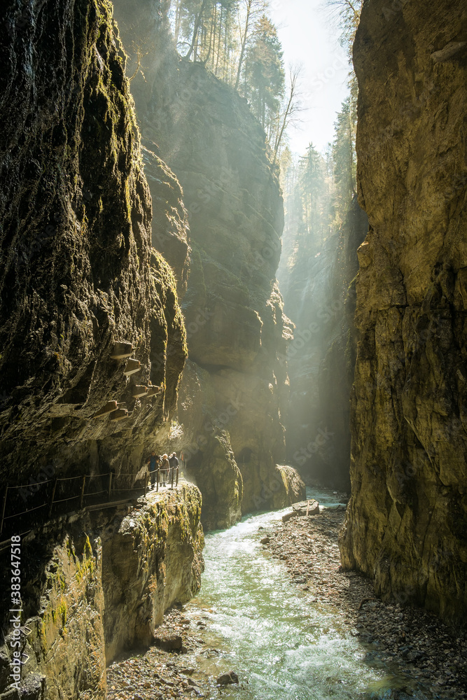 Partnachklamm Garmisch-Partenkirchen Stock Photo | Adobe Stock