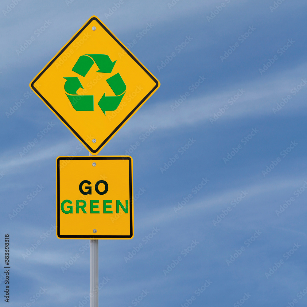 Go Green Stock Photo | Adobe Stock