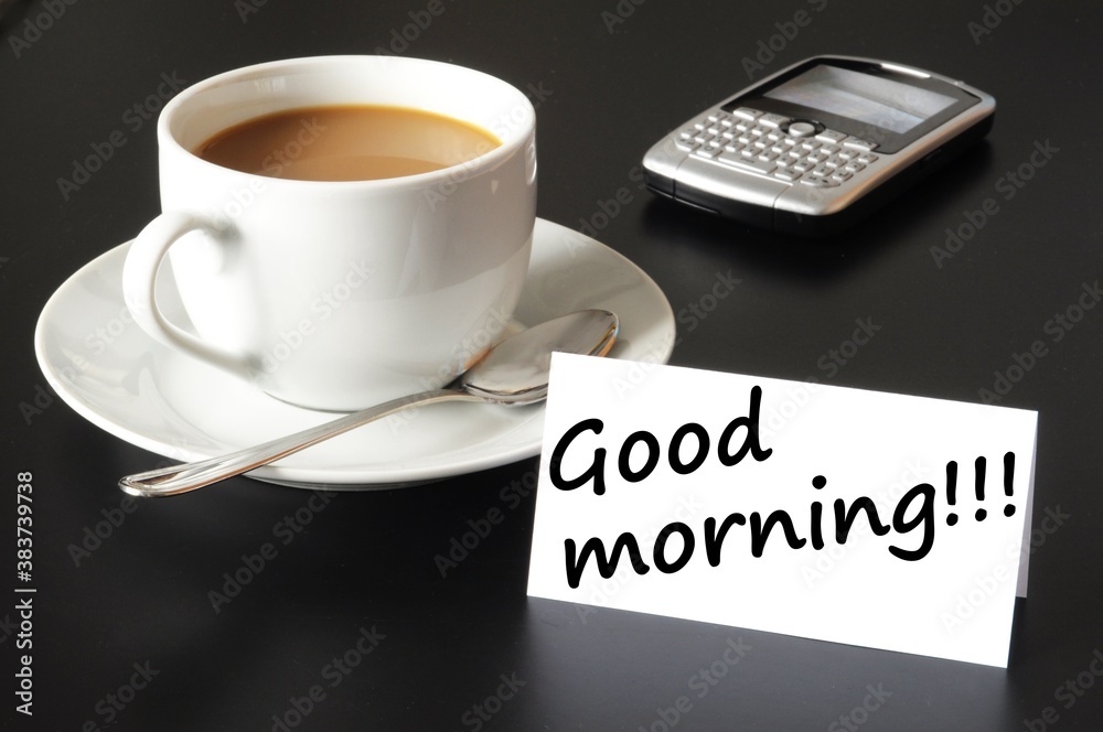 good morning Stock Photo | Adobe Stock