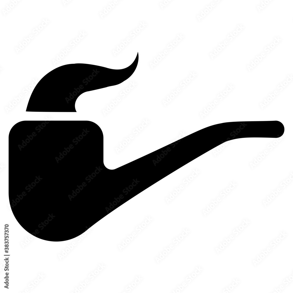 Arabic hookah with pipe known as hubble bubble Stock Vector | Adobe Stock